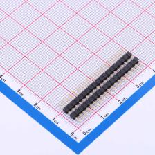 X4612WV-19I-C40D28 排针 2mm 1x19P 直插 方针
