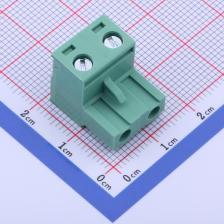 JL2EDGK-76202G02 插拔式接线端子 插头 7.62mm 排数:1 每排P数:2