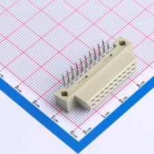 9001-38201C00A 板对板连接器 PIN：20 间距2.54mm 母 弯插