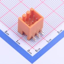 KF2EDGERC-3.5-2*3P 插拔式接线端子 板端/插座-闭口 3.5mm 排数: