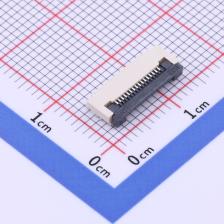 FPC-0.5FX-16PWBH20 FFC/FPC连接器 0.5mm P数:16 翻盖式 下接 H2