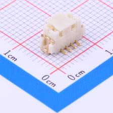 A1252WV-S-F-4P 线对板/线对线连接器 1.25mm 1x4P 带定位柱 镀金