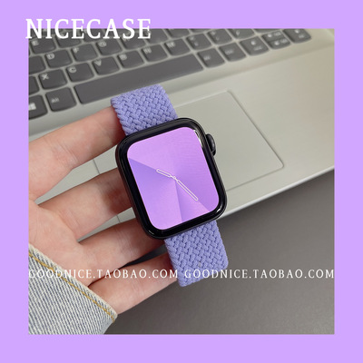 苹果iwatch7654321代SE表带