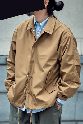 老粉日本进口面料教练夹克