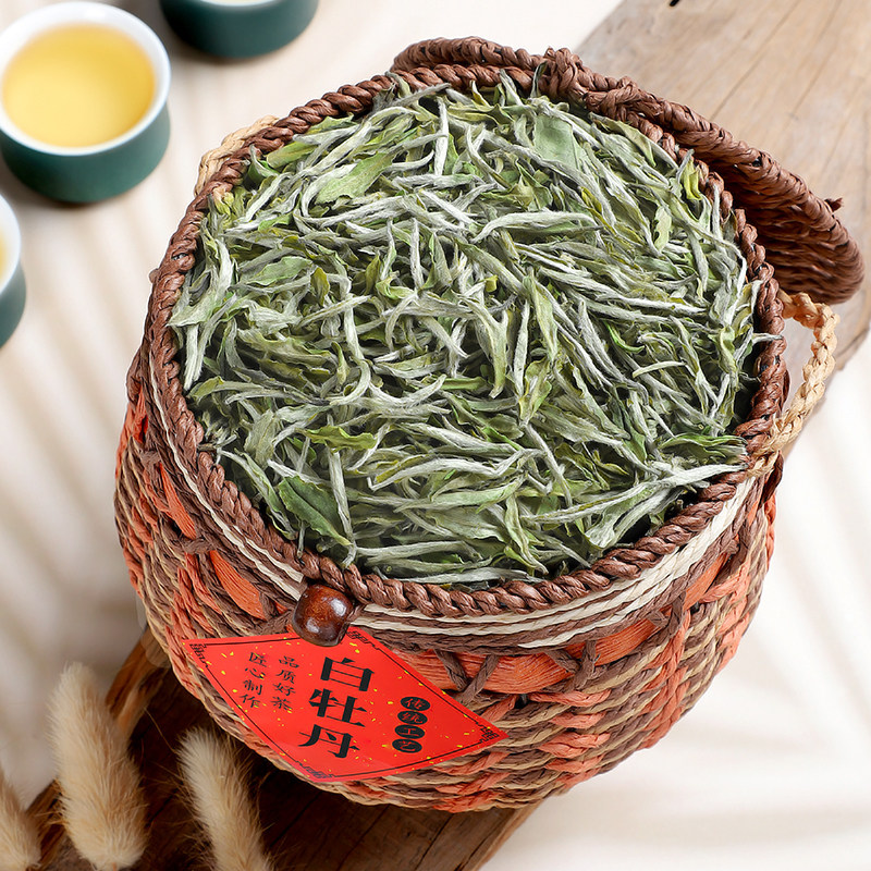福鼎老白茶2026明前头春花香特级白牡丹王高山嫩芽散装250g礼盒装