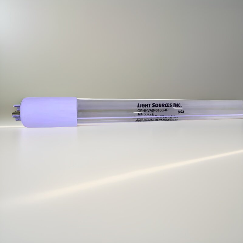 美国Lightsources 紫外线灯管GPHHVA843T6L/4P臭氧杀菌消毒灯172w