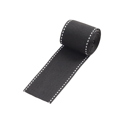 罗纹带跳线带黑色丝带缎带涤纶带