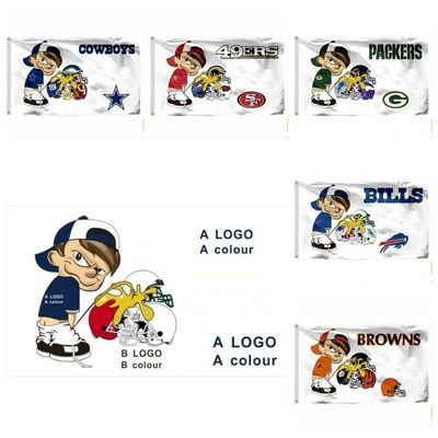 NFL Eagles,Dallas Cowboys,Giants,Redskins Flag球迷装饰旗帜