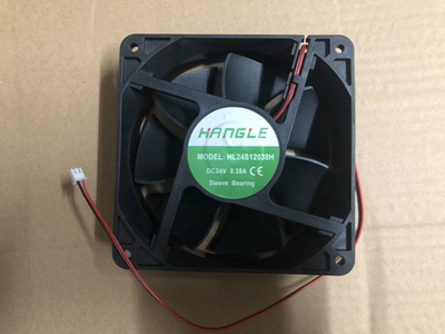 12038 DC12V 24V 48V 无刷直流风扇 HL12038S24H HL12038S48H铜线