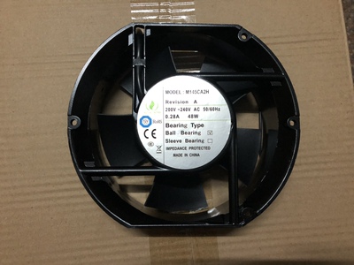工业排风扇 M145CA2H 200V-240V 50/60Hz 0.28A 48W 172*150*51mm