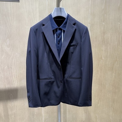 卡尔丹顿男装正品25春夏商务休闲西服外套KFBS11905NAN8吊牌3380