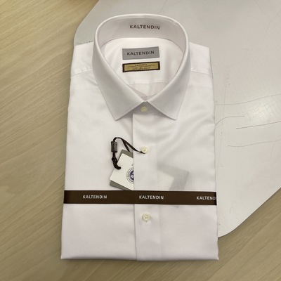 卡尔丹顿2022春夏纯棉短袖衬衫