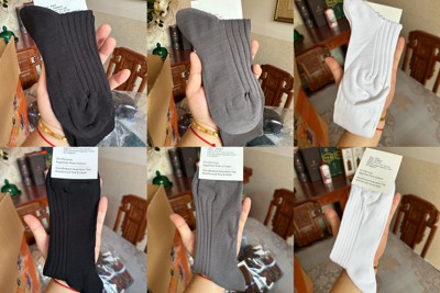 CELCHUK原VICCEL正装袜男士双面长筒袜丝袜正装袜纯色系