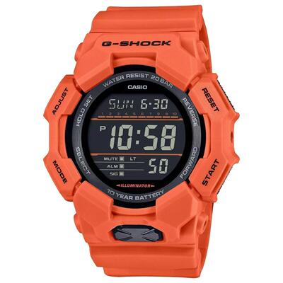 CASIO卡西欧G SHOCK GD010 4桔色大手表