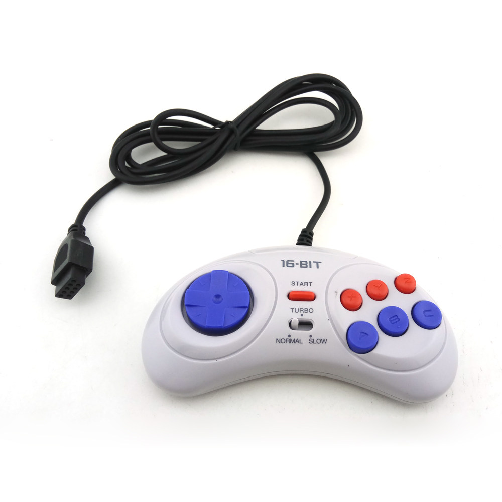 世嘉游戏主机手柄Sega Genesis手柄9针手柄MD手柄
