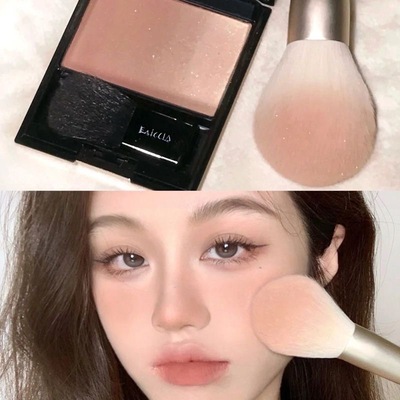 秋叶奶茶!温柔高级感白月光腮红细腻低饱和肉桂茶棕色彩阳炎平替