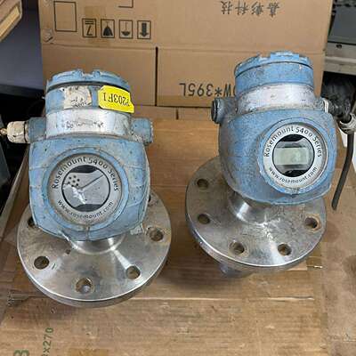 议价罗斯蒙特5400超声波流量计5402，拆机2台，DN80