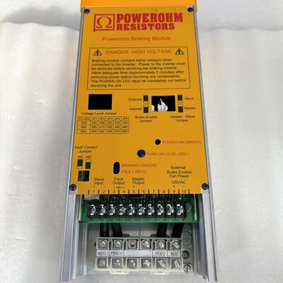 议价POWEROHM制动电阻NBBM-V230-A30可维修