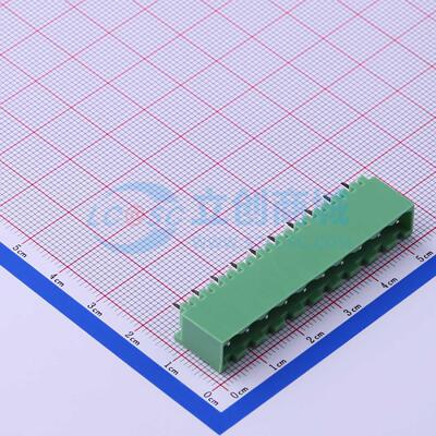 插拔式接线端子 KF2EDGVC-5.0-10P 插件,P=5mm 板端/插座-闭口 1x