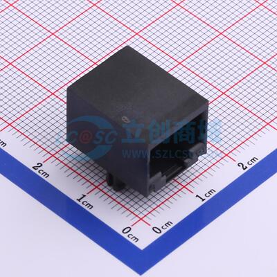 以太网连接器 FRJAE448 弯插 无屏蔽 不带LED 原装