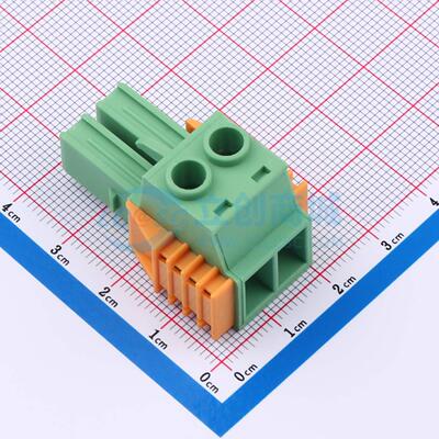 插拔式接线端子 KF2EDGSKTG-7.62-2P P=7.62mm 电子元器件配单