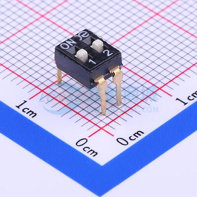 拨码开关 DSIC02LHGET 插件 原装正品 电子元器件配单
