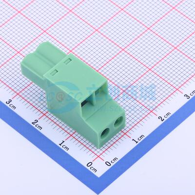 插拔式接线端子 KF2EDGKC-5.08-2P P=5.08mm 插头 1x2P 原装正品