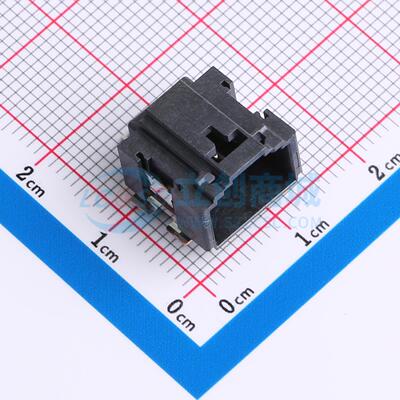 线对板针座 10142344-105KLF SMD,P=2.54mm,卧贴 卧贴 电子元器件