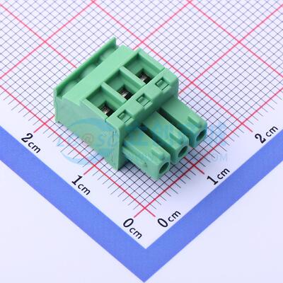 插拔式接线端子 JL15EDGKA-38103G02 P=3.81mm 插头 1x3P 原装