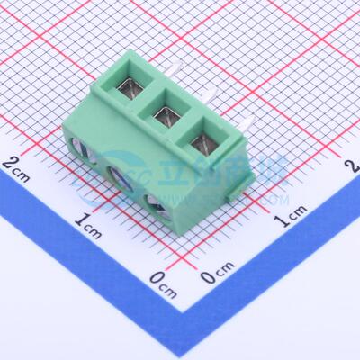 螺钉式接线端子 YC0321500000G 插件,P=5.08mm 1x3P 电子元器件