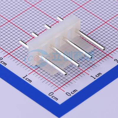线对板针座 A5081WVB-04P 插件,P=5.08mm 1x4P 直插 电子元器件