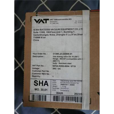 VAT全新阀门62724-KE52-0004/0719