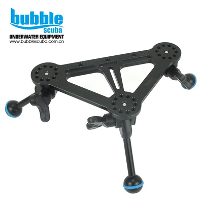 BUBBLESCUBA防水壳三角云台