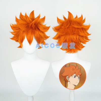 AICOS日向翔阳排球少年假发打毛