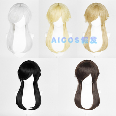 Aicos万用高温丝头皮顶假发