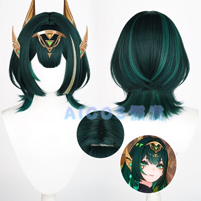 AICOS奈芙尔cos假发头皮顶