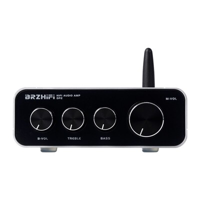 伟良音响BRZHIFI桌面数字功放DP2家用2.1声道双芯TPA3116蓝牙5.3