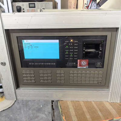 拆机松江SFJK-200可气体报警控制器 上电显示进正