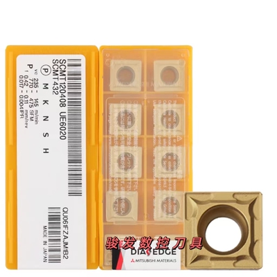 三菱倒角机刀片SCMT120404/08 VP15TF US735 UE6020 HTi10 NX2525