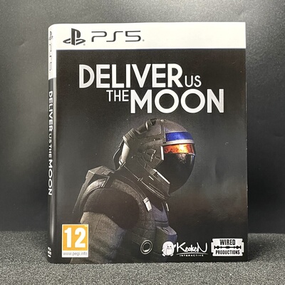 PS5国产收纳盒 飞向月球 DELIVER US THE MOON 自印封面 没有光盘