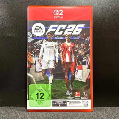 Switch2 ns2国产包装盒 FC26 足球26 自制封面 没有卡带 仅空盒