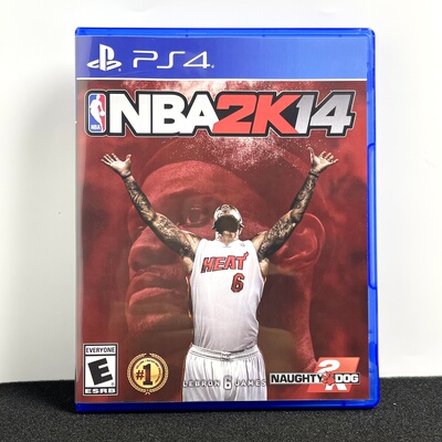 PS4国产包装盒 美国职业篮球 NBA 2K14 自印封面 没有光盘 仅空盒