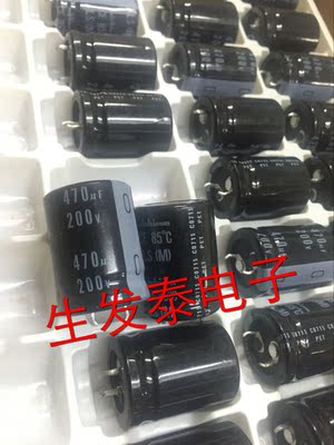 200V470UF 22X30 全新原装 原盒日本尼吉康 NICHICON 铝电解电容