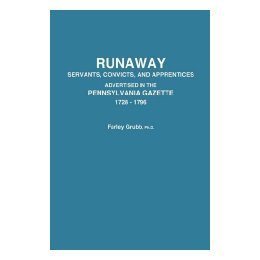 【预售】Runaway Servants, Convicts, and Apprentices