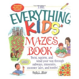 【预售】The Everything Kid's Mazes Book: Twist, Squirm, and
