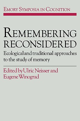 【预售】Remembering Reconsidered: Ecological and Traditional