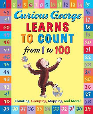 【预售】Curious George Learns to Count from 1 to 100