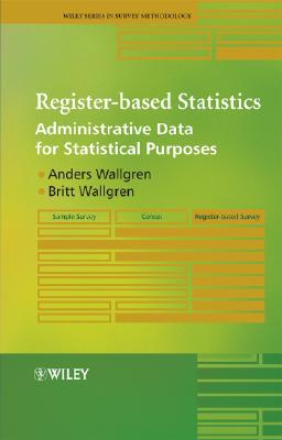 【预订】Register-Based Statistics - Administrative Data For