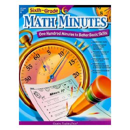 【预售】Middle Grade Math Minutes: Grades 6-8