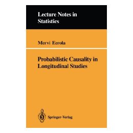 【预售】Probabilistic Causality in Longitudinal Studies